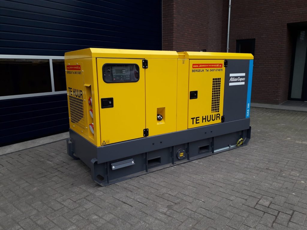 Aggregaat 100 KVA - Jansen Verhuur